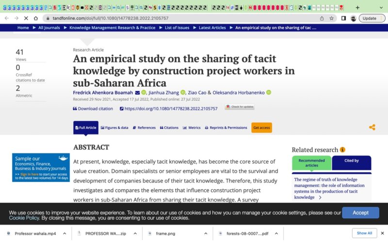 OAAD Climate Research Group (CRG) – African Academic Doctors (OAAD)